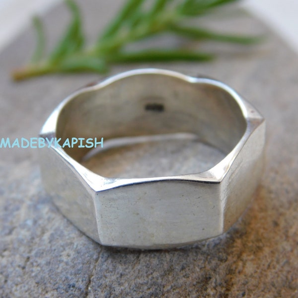 Hex Nut Ring - Etsy