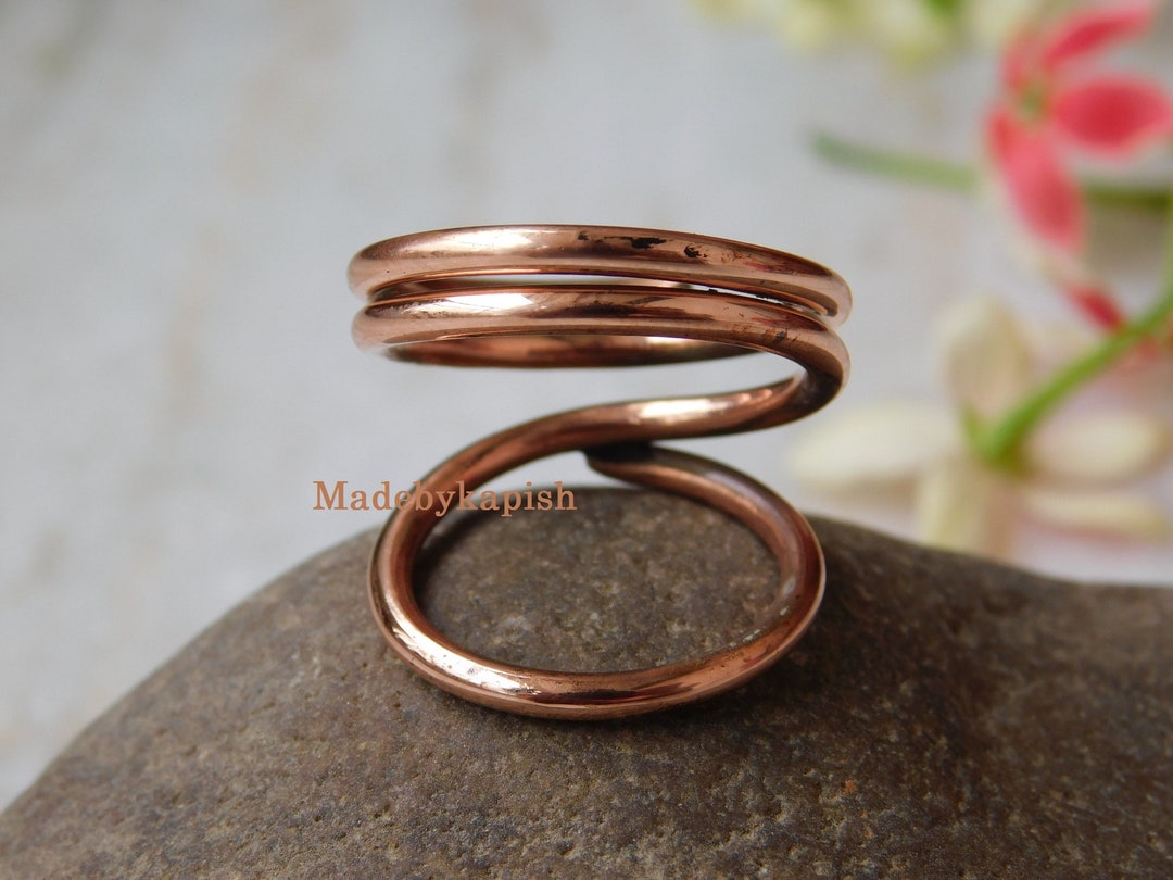 Arthritis Finger Copper Splint Ring, Swan Neck Splint, EDS Support Ring ...