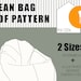 2 Sizes Bean Bag Pattern PDF. - Etsy