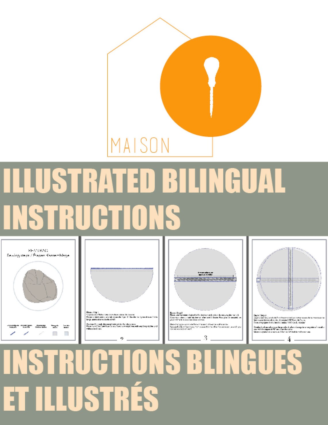 2 Sizes Bean Bag Pattern PDF. - Etsy