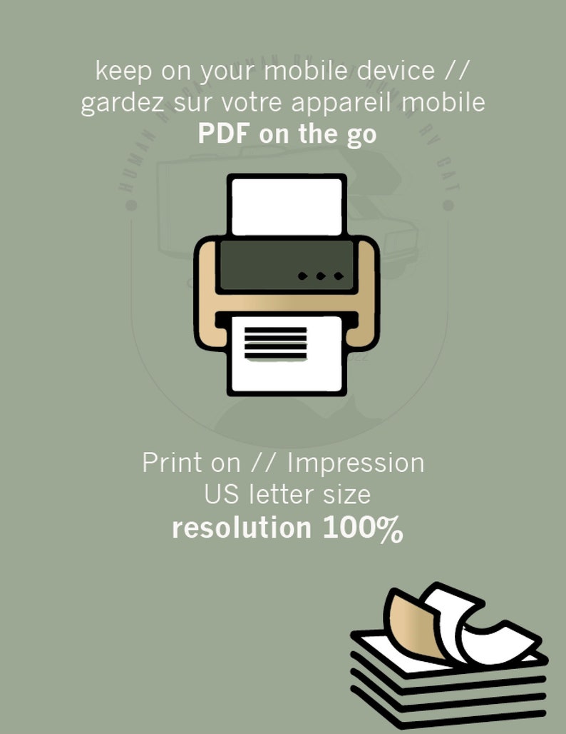 Before Leaving Your Camp Site Checklist in and Out PDF. - Etsy