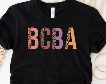 Bcba Shirt Leopard - Etsy