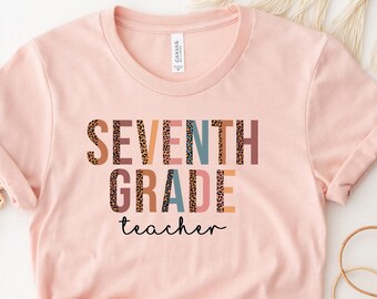 7th Teacher T Shirt - Etsy