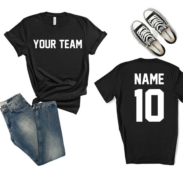 Number T Shirt - Etsy