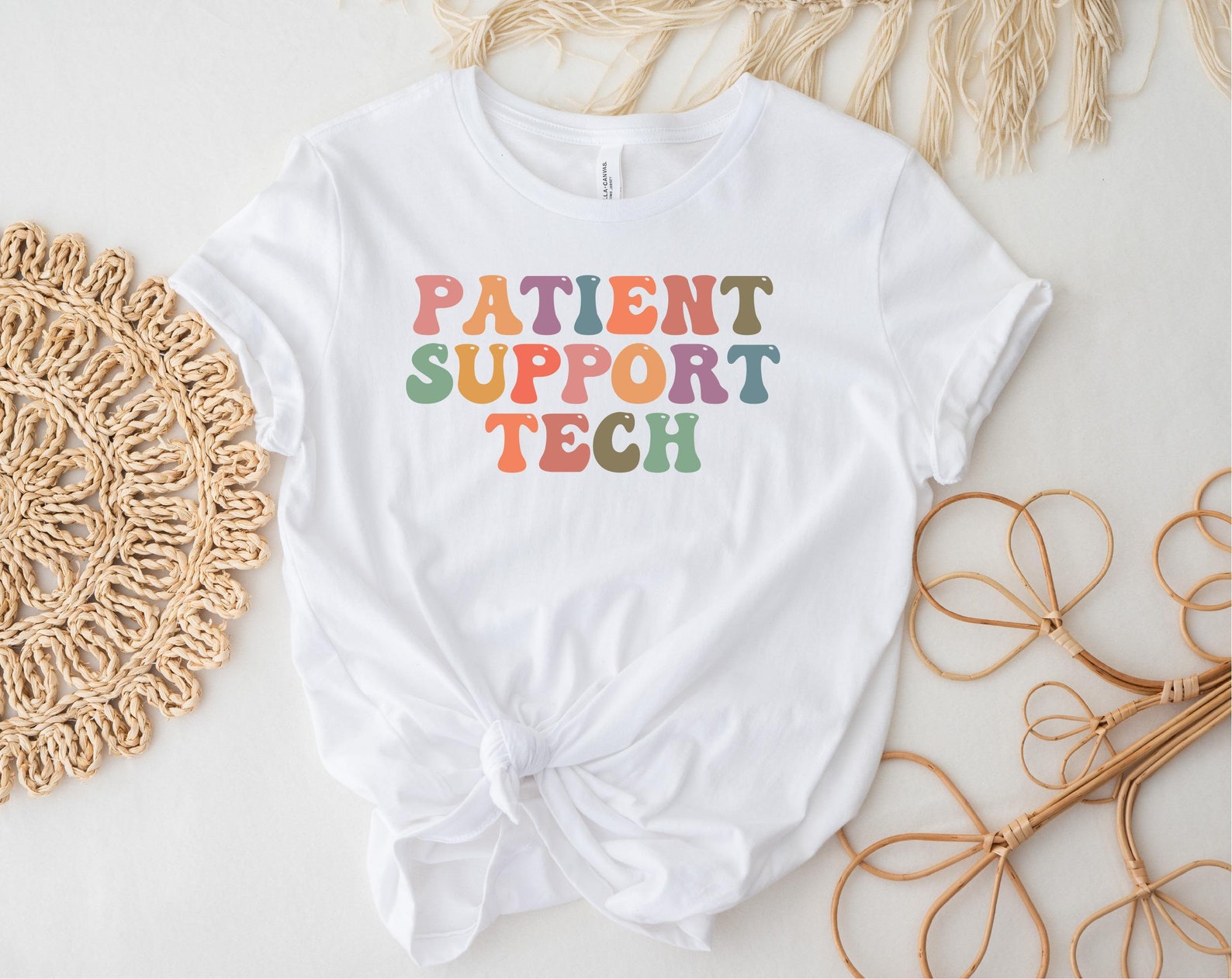 Patient Support Tech Shirt, Patient Support Tech Women Tshirt, PST Gift ...