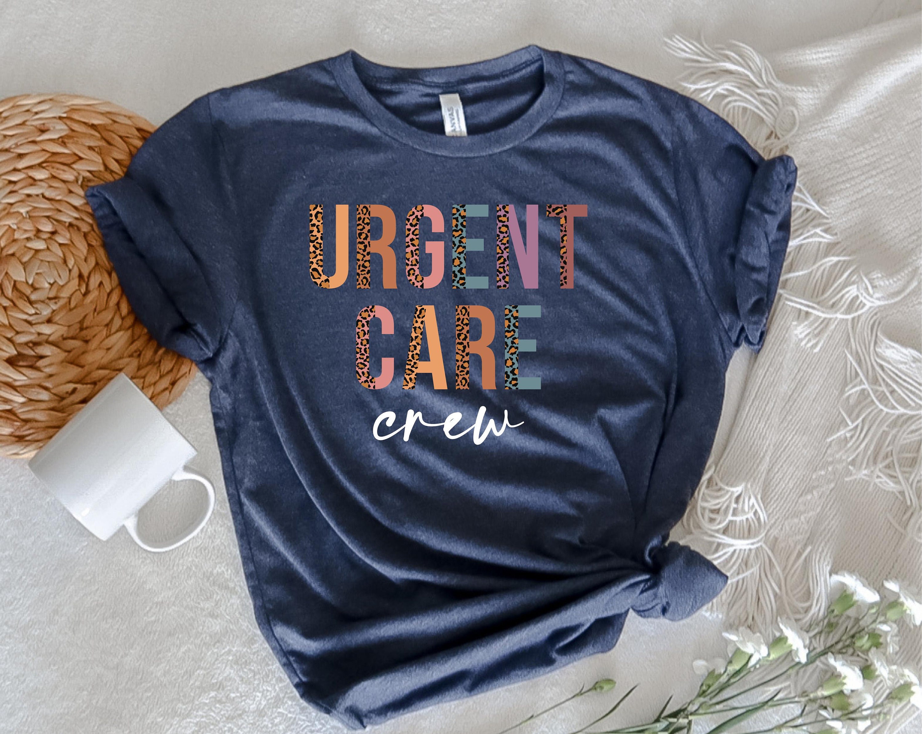Urgent Care Crew Shirt Medical Team Graphic Tee Healthcare Staff ...