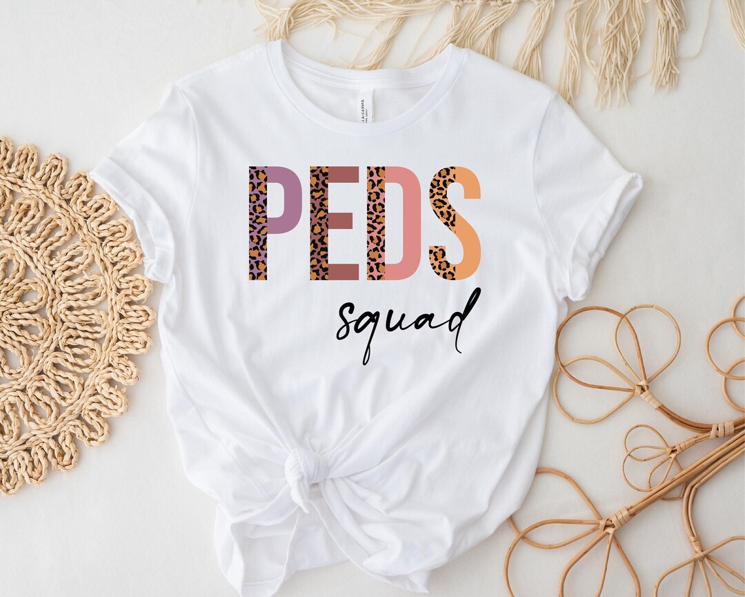 Peds Squad T-shirt | Pediatric Nurse Crew Tee | Healthcare Team Shirt ...