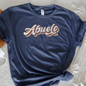 Retro Abuelo Shirt, Abuelo Gift, Pregnancy Announcement Shirt, Fathers ...