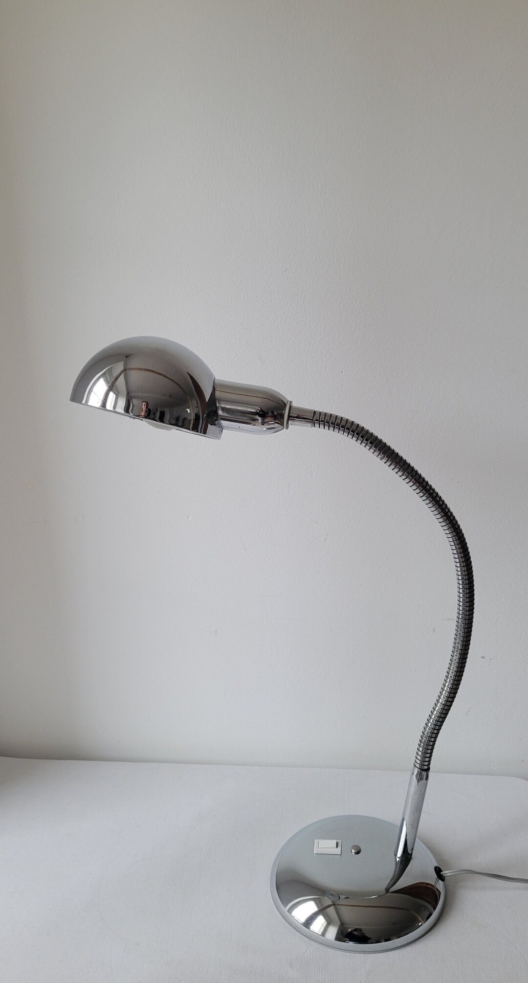 Jumo 210 Flexible Chrome Metal Vintage French Desk Lamp - Etsy