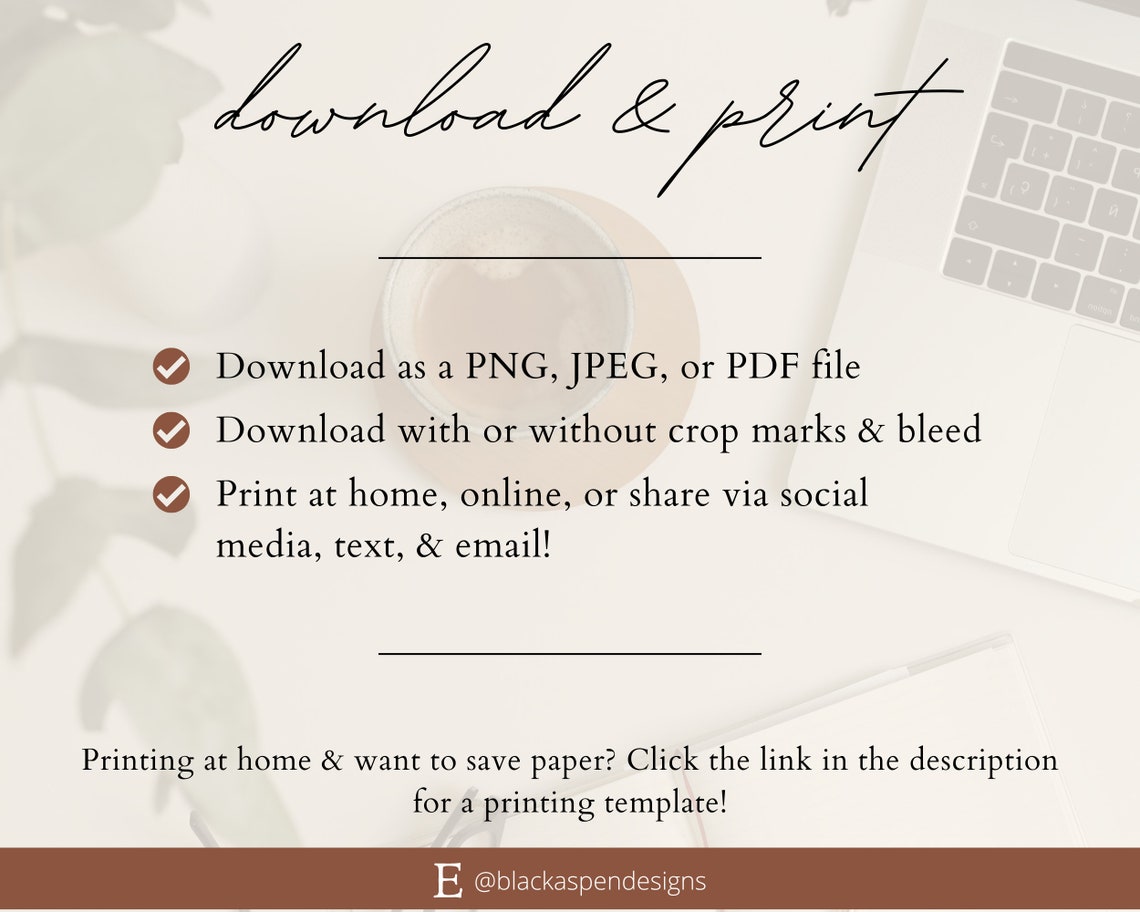 Arch Photography Business Card Template Boho Editable - Etsy