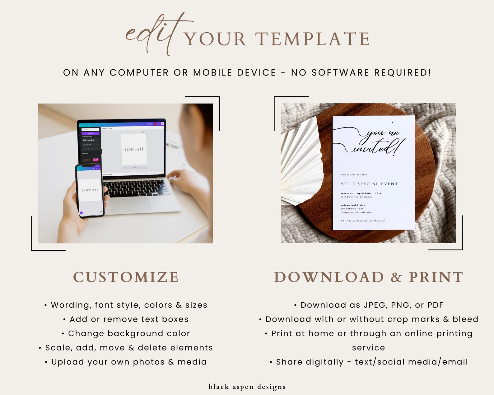 Modern Hair Stylist Gift Certificate Template, Editable Hair Dresser ...