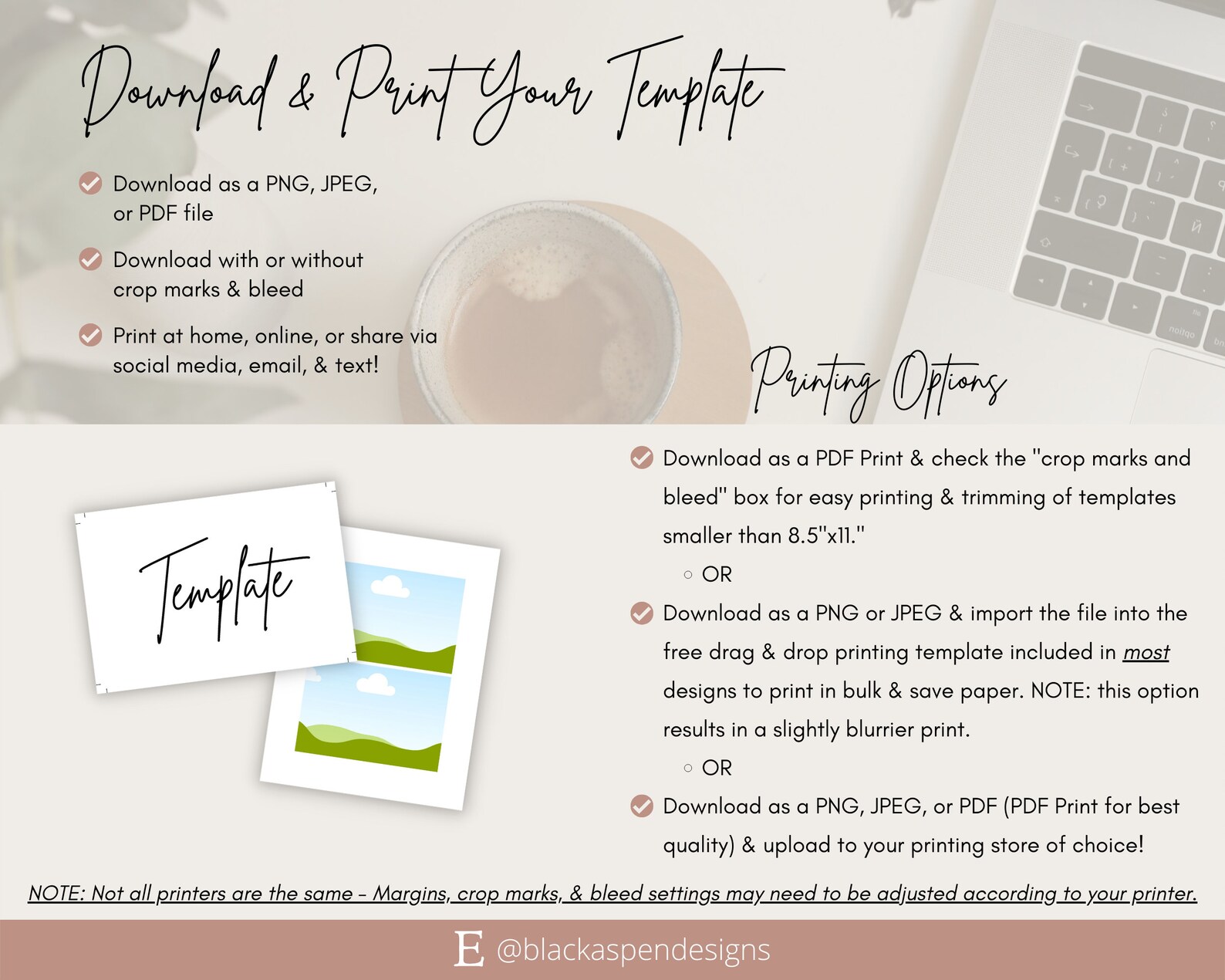 Simple Small Business Coupon Template Printable Discount - Etsy