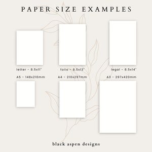 Custom Size Printing Template One 1 Card Print Guide Portrait ...