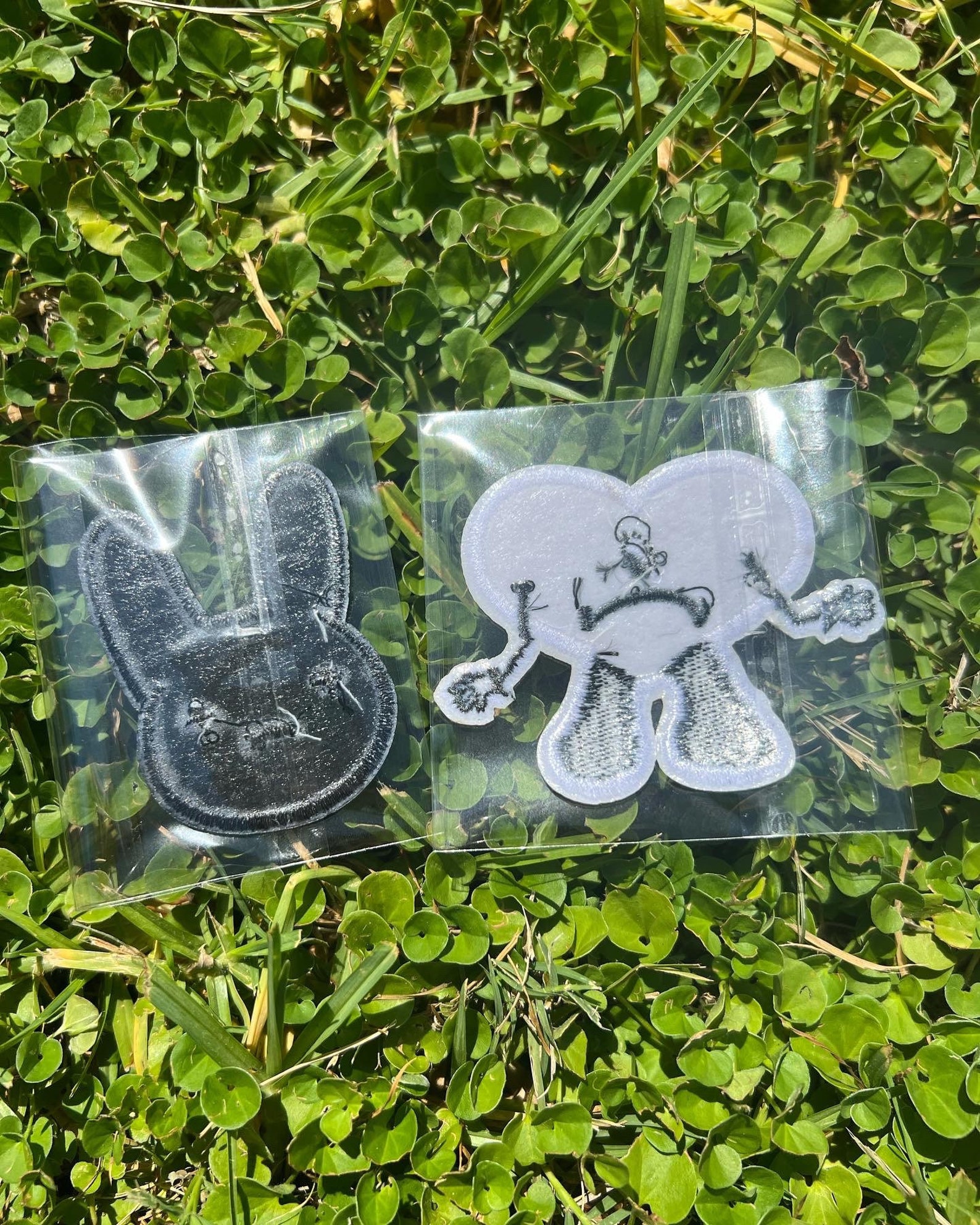 Bad Bunny Heart Iron on Patch Bad Bunny Heart Patch Bad - Etsy