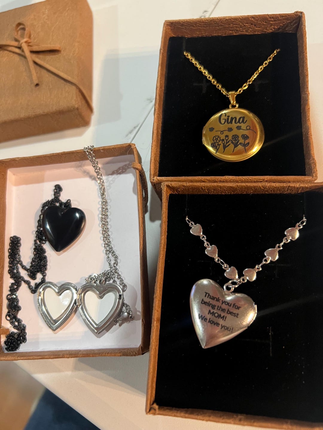 Engraved Heart Locket, Heart Locket or Round Locket, Engraved Locket ...