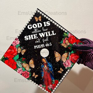 Chingona Y Con Diploma Grad Cap Topper, Cabrona Chingona Y Con Diploma ...