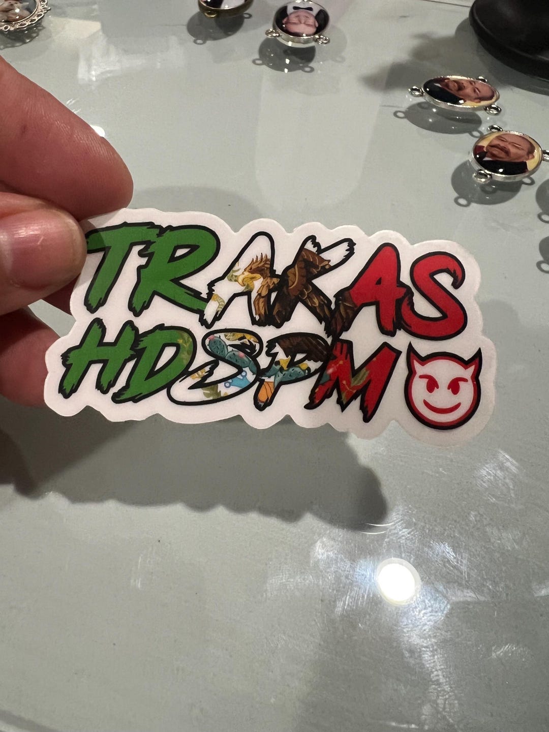 Trakas HDSPM Sticker, HDSPM Clear Sticker, 3inch Trakas Conriquez ...