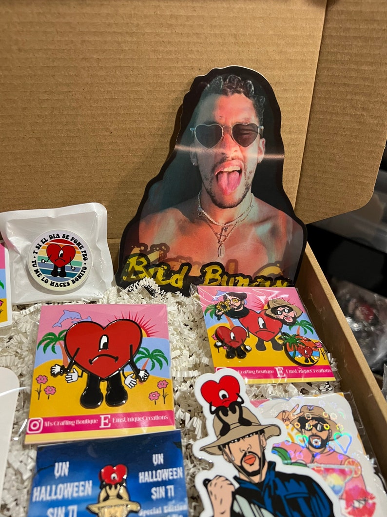 Bad Bunny Enamel Pin Collection Bad Bunny Pin Bad Bunny Etsy