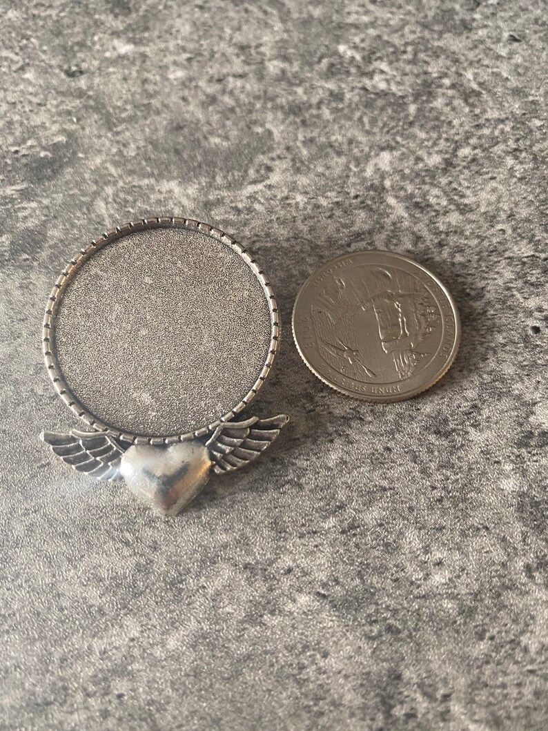 Memorial Pin With Picture Memorial Pin Necklace Wedding | Etsy