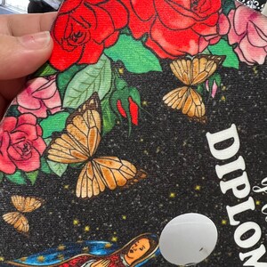 Chingona Y Con Diploma Grad Cap Topper, Cabrona Chingona Y Con Diploma ...