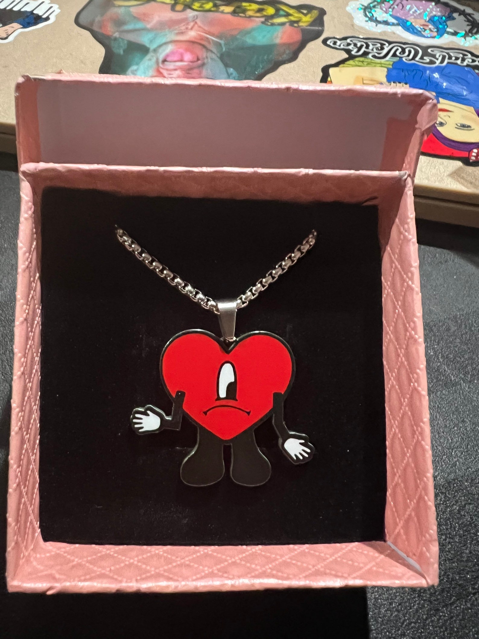 Bad Bunny Necklace Bad Bunny Stainless Steel Necklace Bad - Etsy