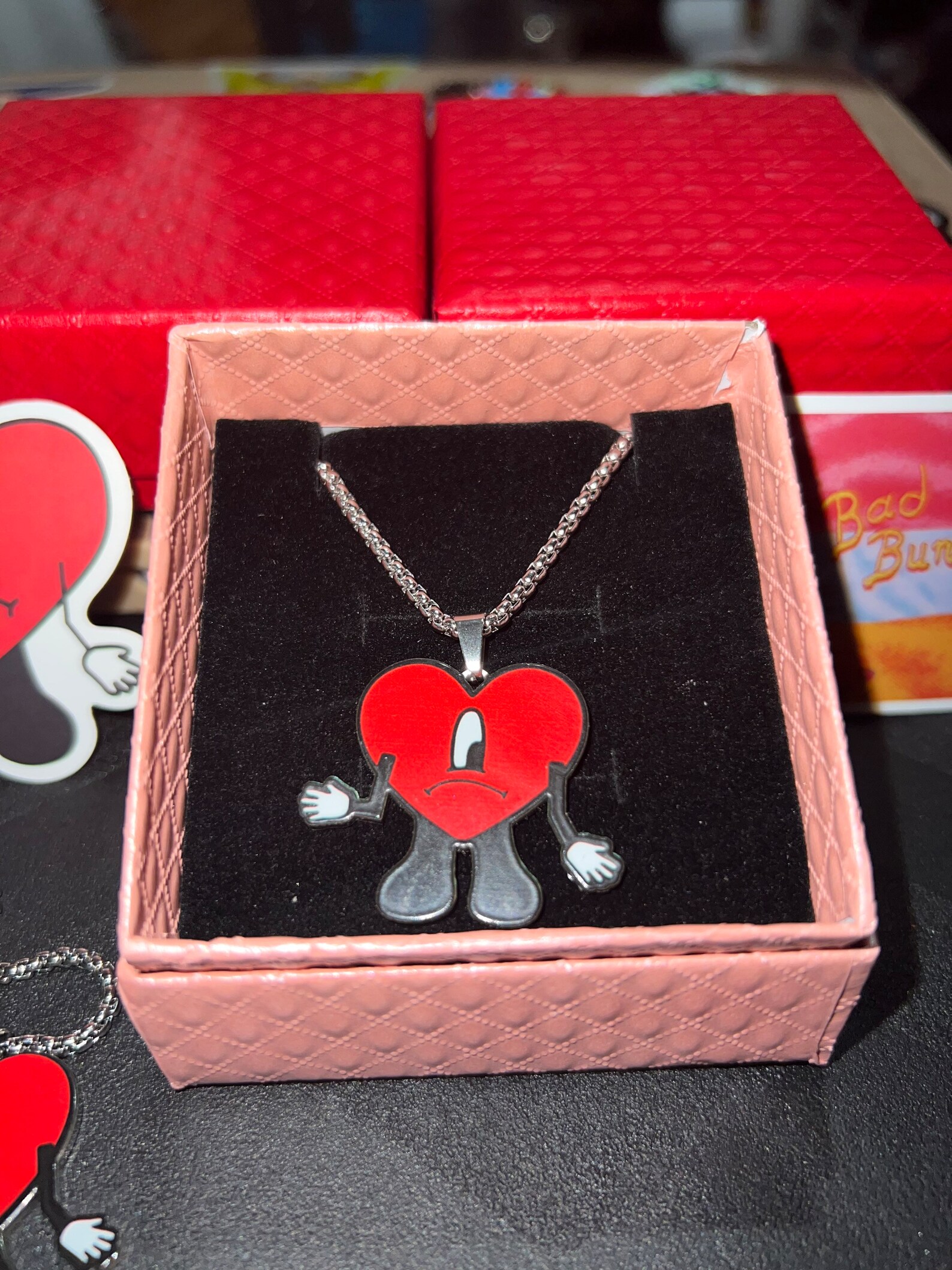 Bad Bunny Necklace Bad Bunny Stainless Steel Necklace Bad - Etsy