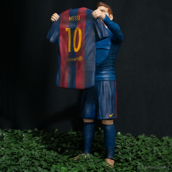 Messi Figurine - Etsy