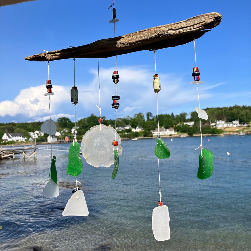 Sea Glass Mobile - Etsy