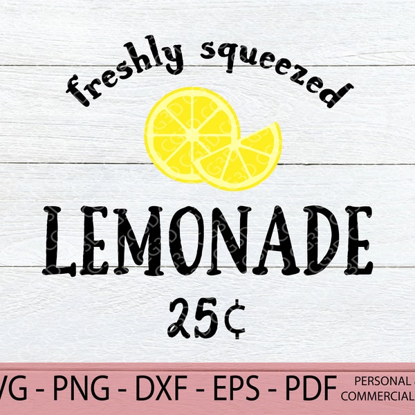 Lemonade 25 Cent Sign - Etsy