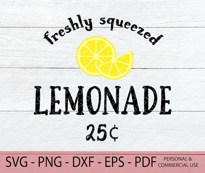Lemonade Sign SVG Lemonade Stand SVG Summer Fruit Dxf - Etsy