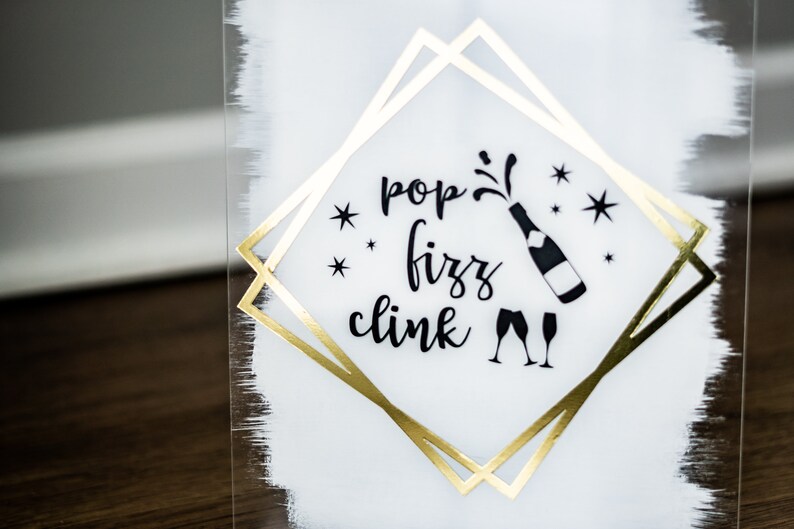 Pop Fizz Clink SVG - Happy New Year SVG - New Year Decor SVG ...