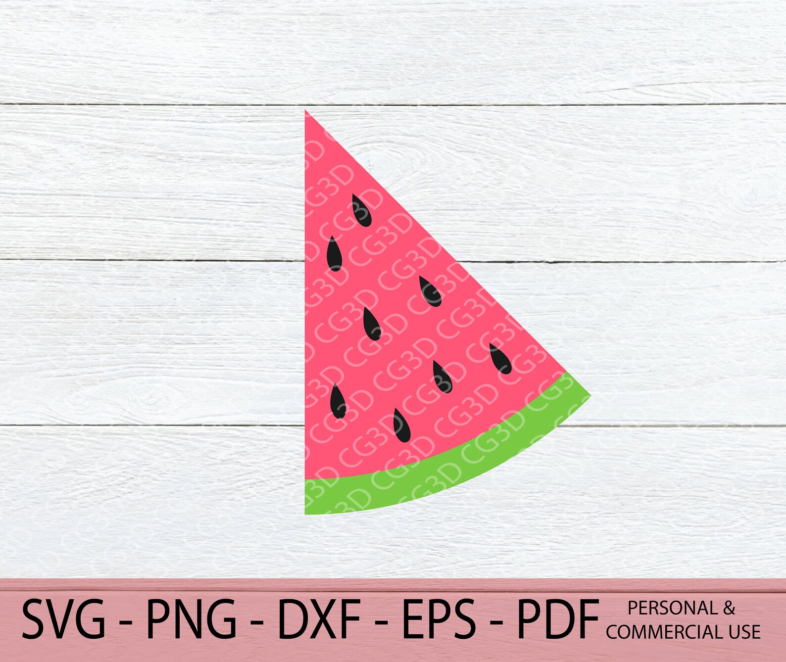 Watermelon SVG Bundle Layered Watermelon Slice SVG Summer - Etsy