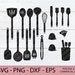 Kitchen Utensils SVG Bundle Kitchen Tools SVG Baking Tools SVG Chefs ...