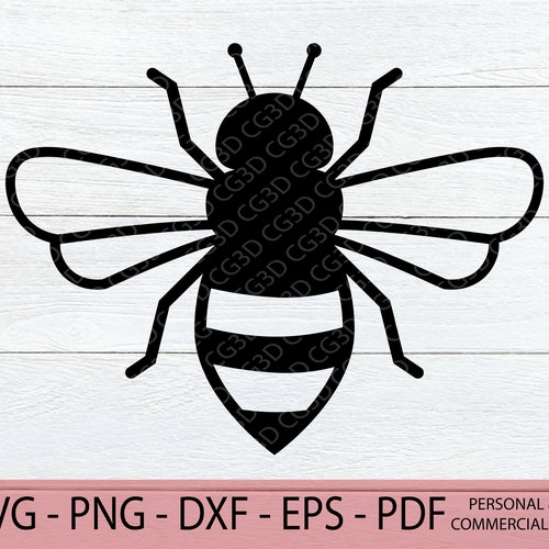Bee SVG Honey Bee SVG Layered Bee Cut File Bee Outline PNG - Etsy