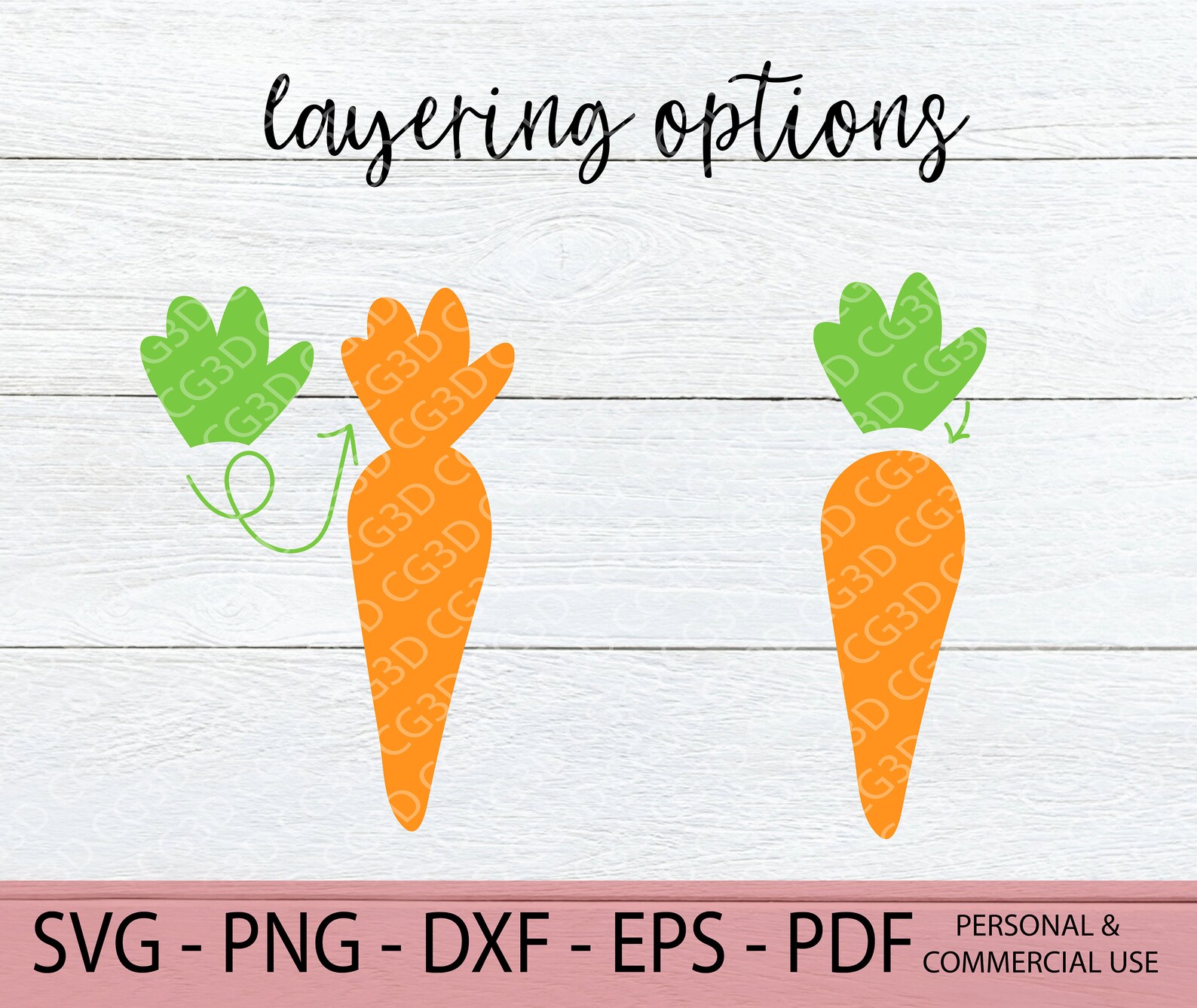 Carrot Patch SVG Easter Carrots SVG Farmhouse Easter | Etsy