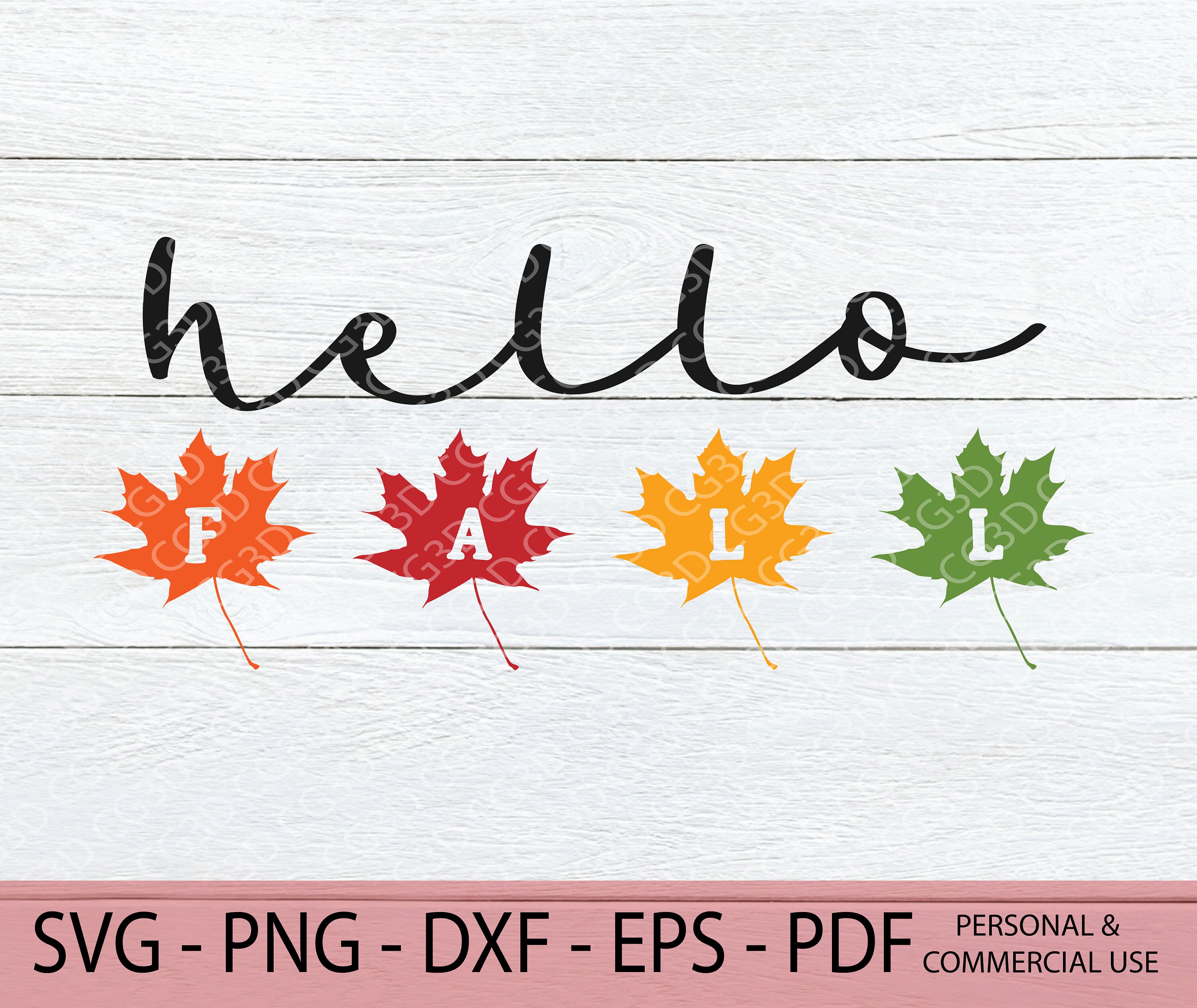 Hello Seasons SVG Bundle - Hello Summer SVG - Hello Fall Svg- Hello ...