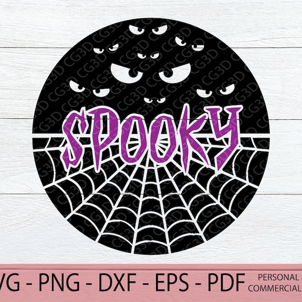 Spooky Eyes Clipart - Etsy