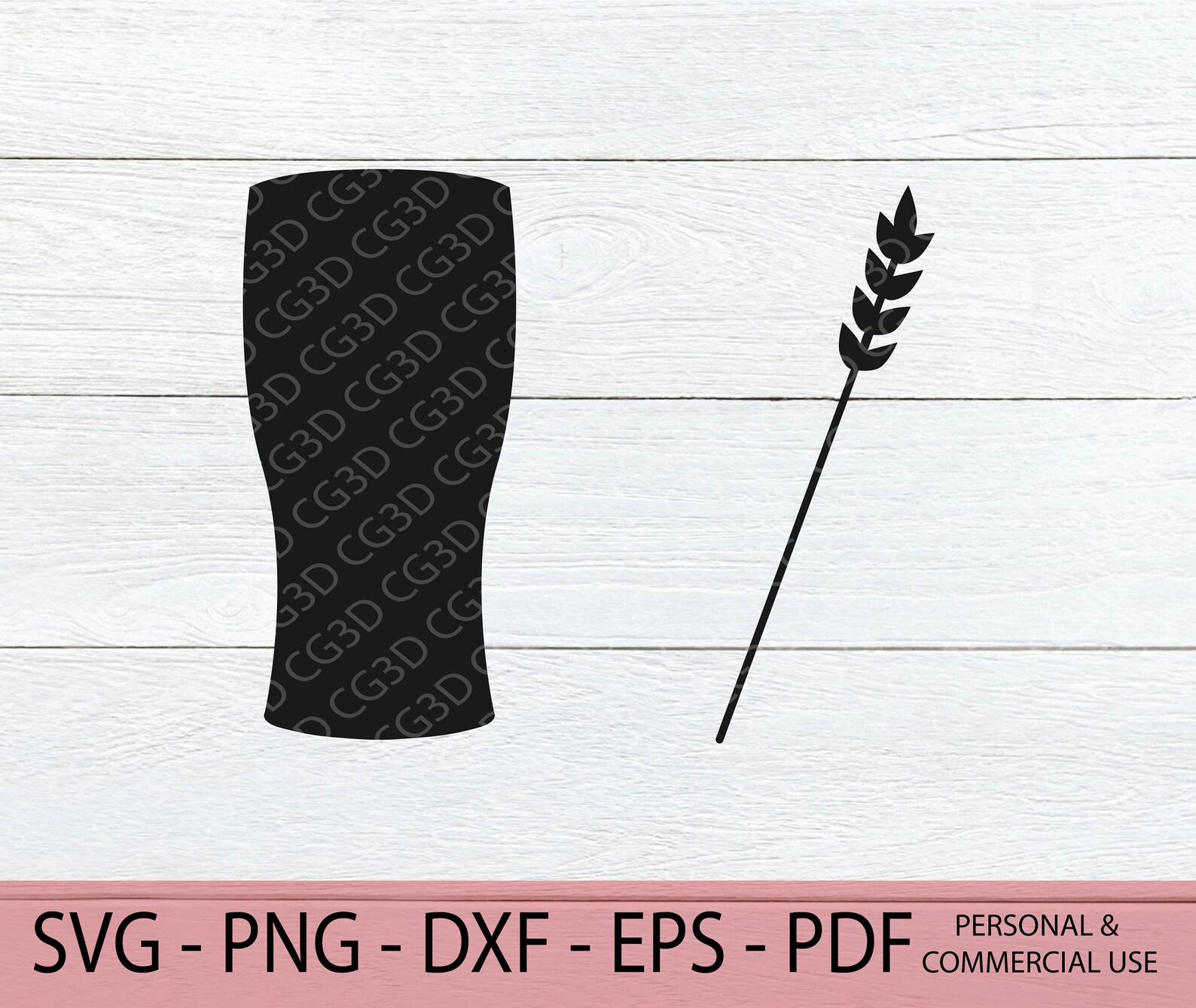 Beer SVG Bundle Beer Mug Svg File Hops Plant Svg Wheat - Etsy Canada