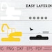 Excavator SVG - Digger SVG - Construction Truck SVG - Excavator ...