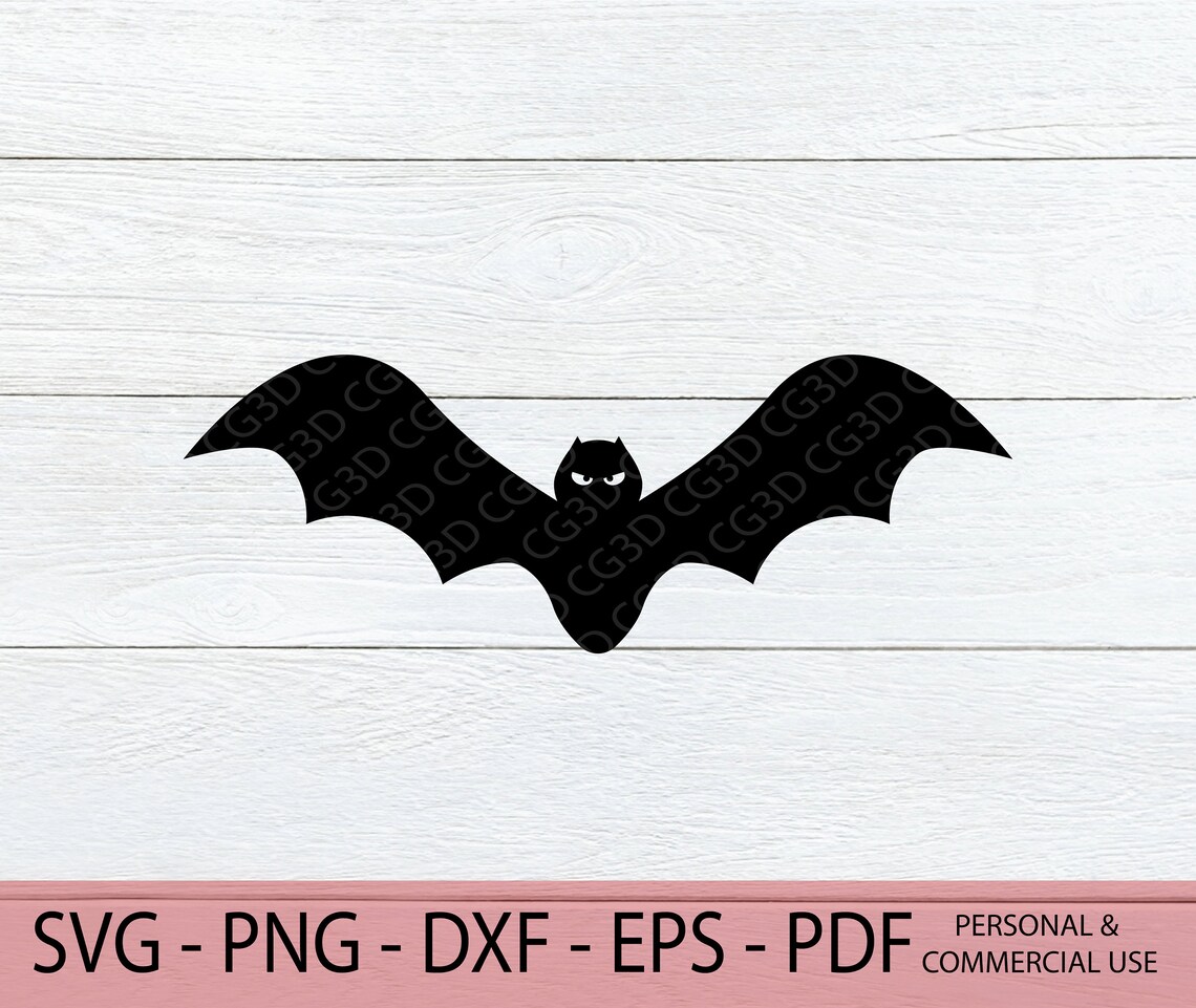 Bat SVG Bundle Bat SVG Bat Silhouette PNG Halloween Bat | Etsy