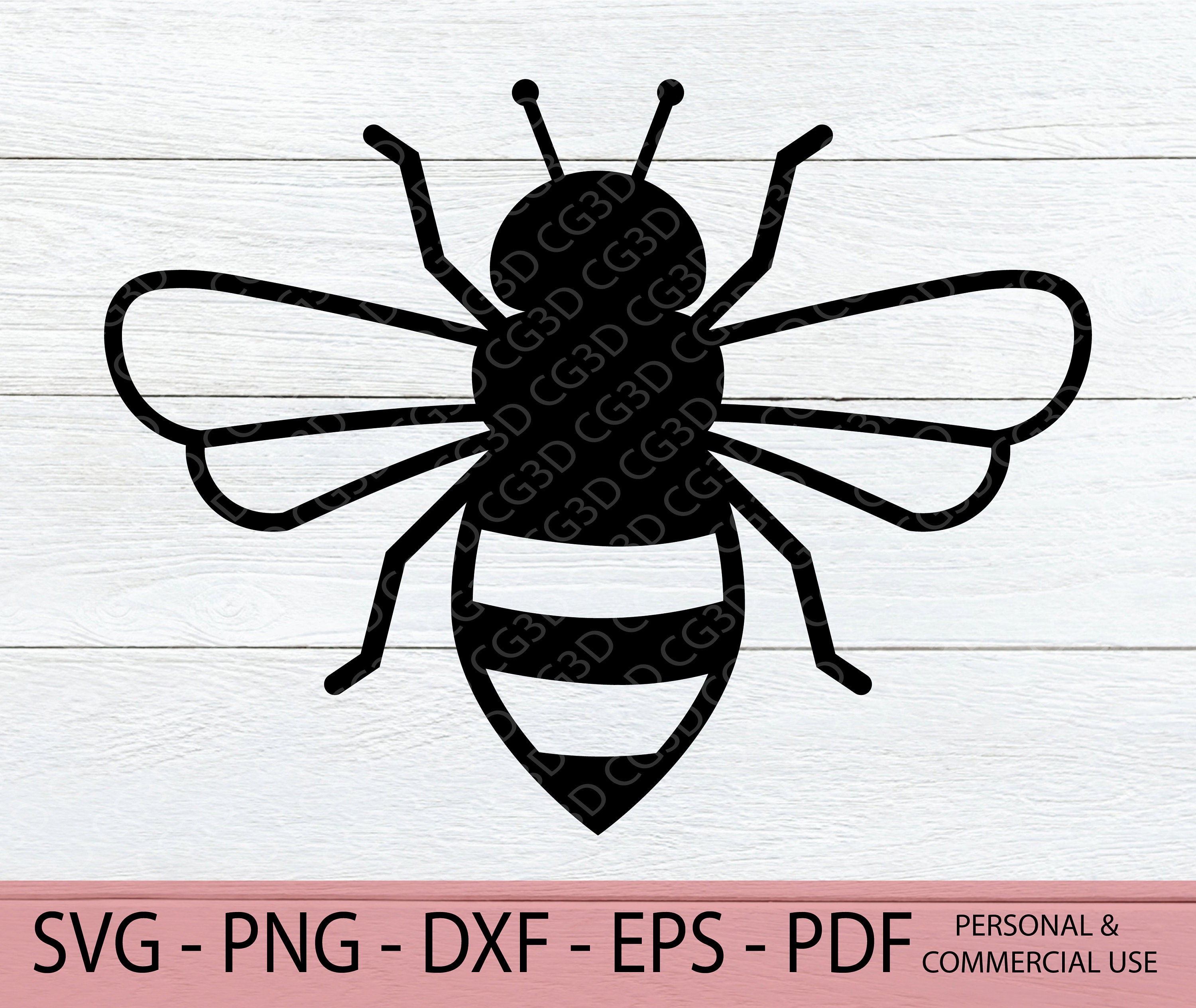 Bee SVG, Bee Svg Bundle, Honey Bee SVG, Layered Bee Cut File, Bee ...