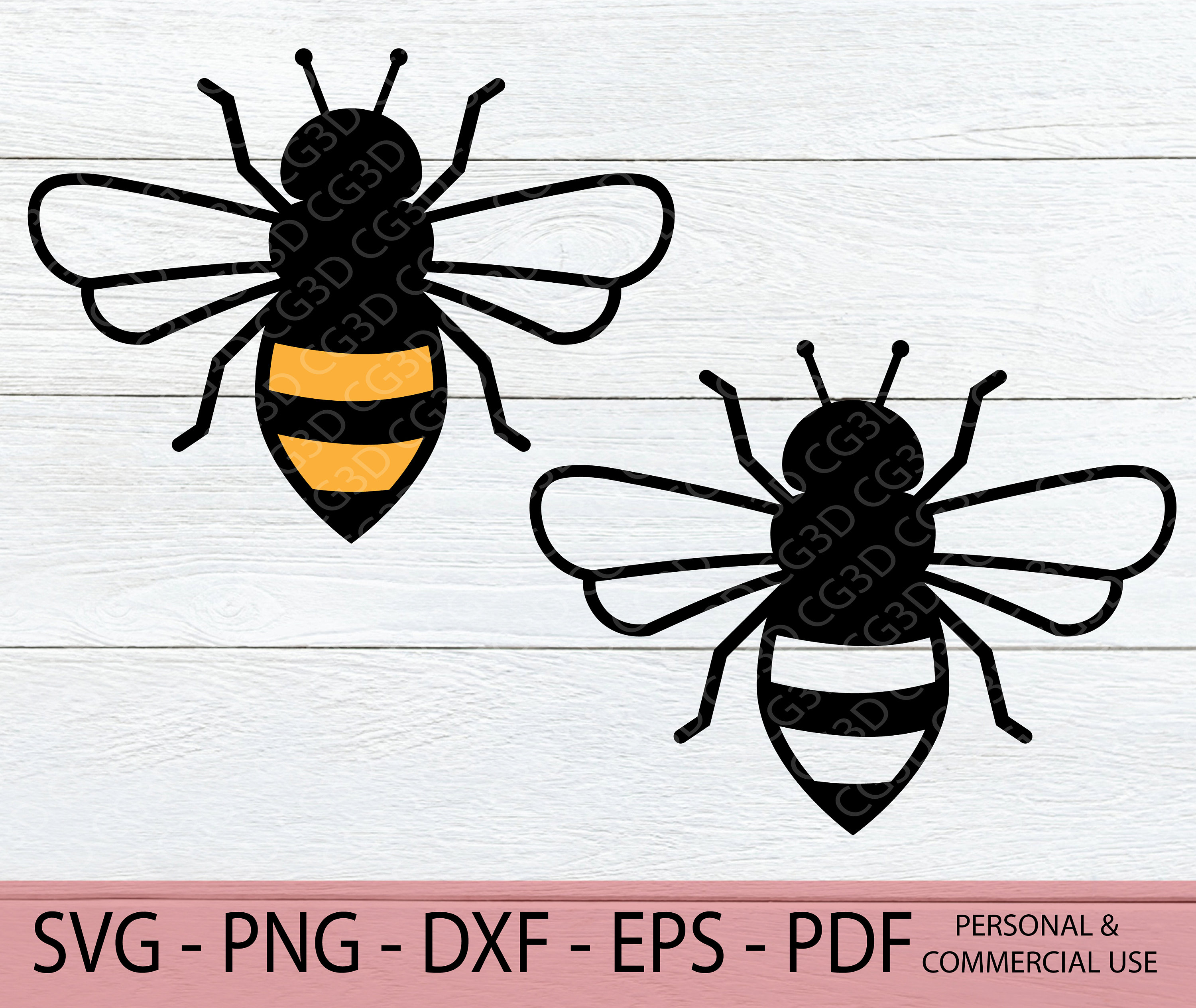 Bee SVG Bee Svg Bundle Honey Bee SVG Layered Bee Cut File - Etsy