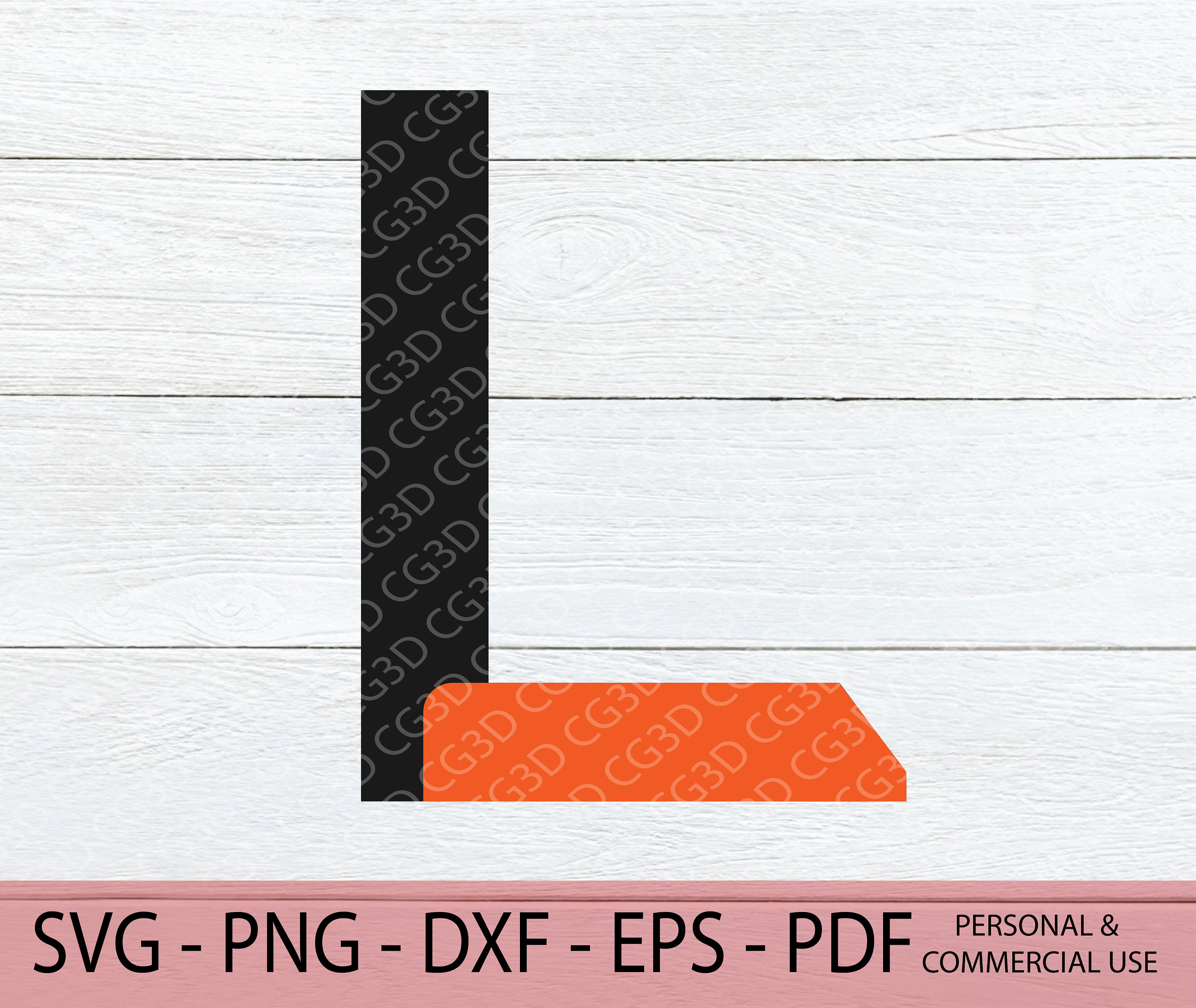 Carpenters Square Svg - Steel Square Png - Framing Square Dxf ...