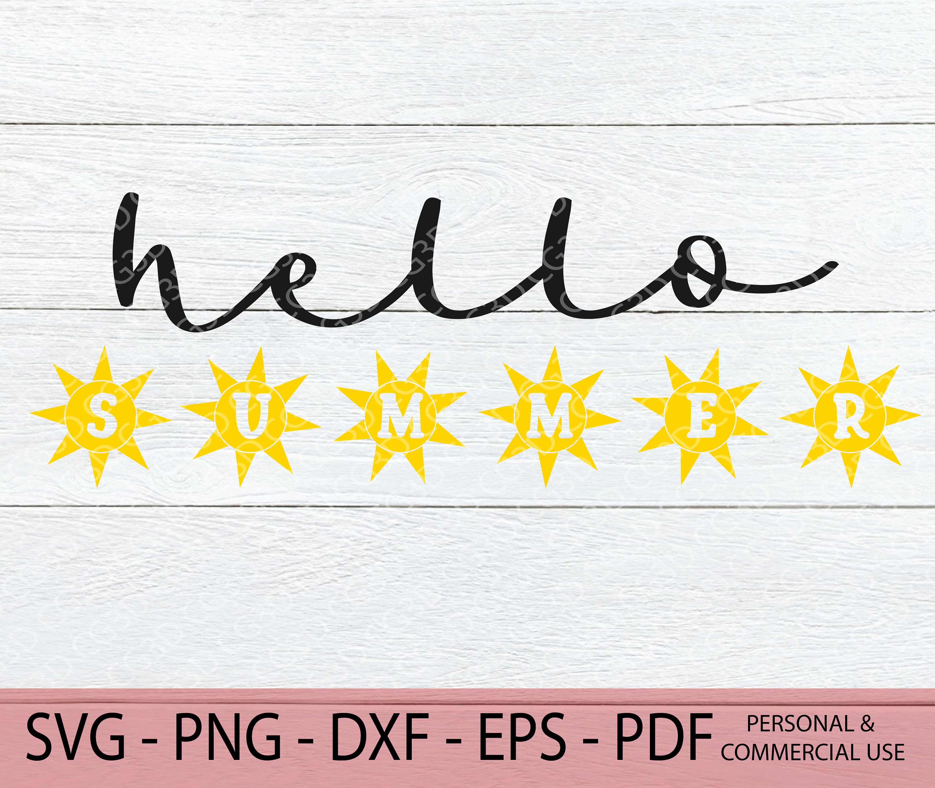 Hello Seasons SVG Bundle - Hello Summer SVG - Hello Fall Svg- Hello ...