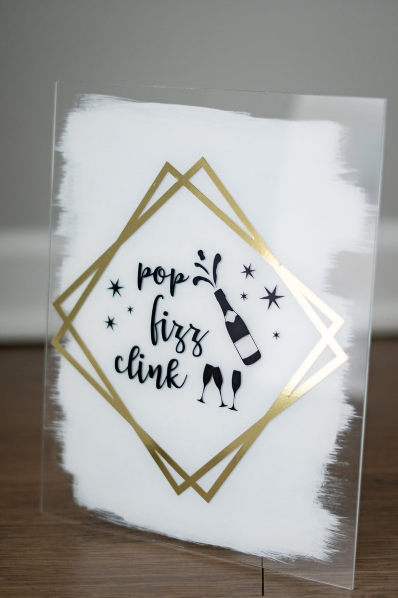 Pop Fizz Clink SVG - Happy New Year SVG - New Year Decor SVG ...