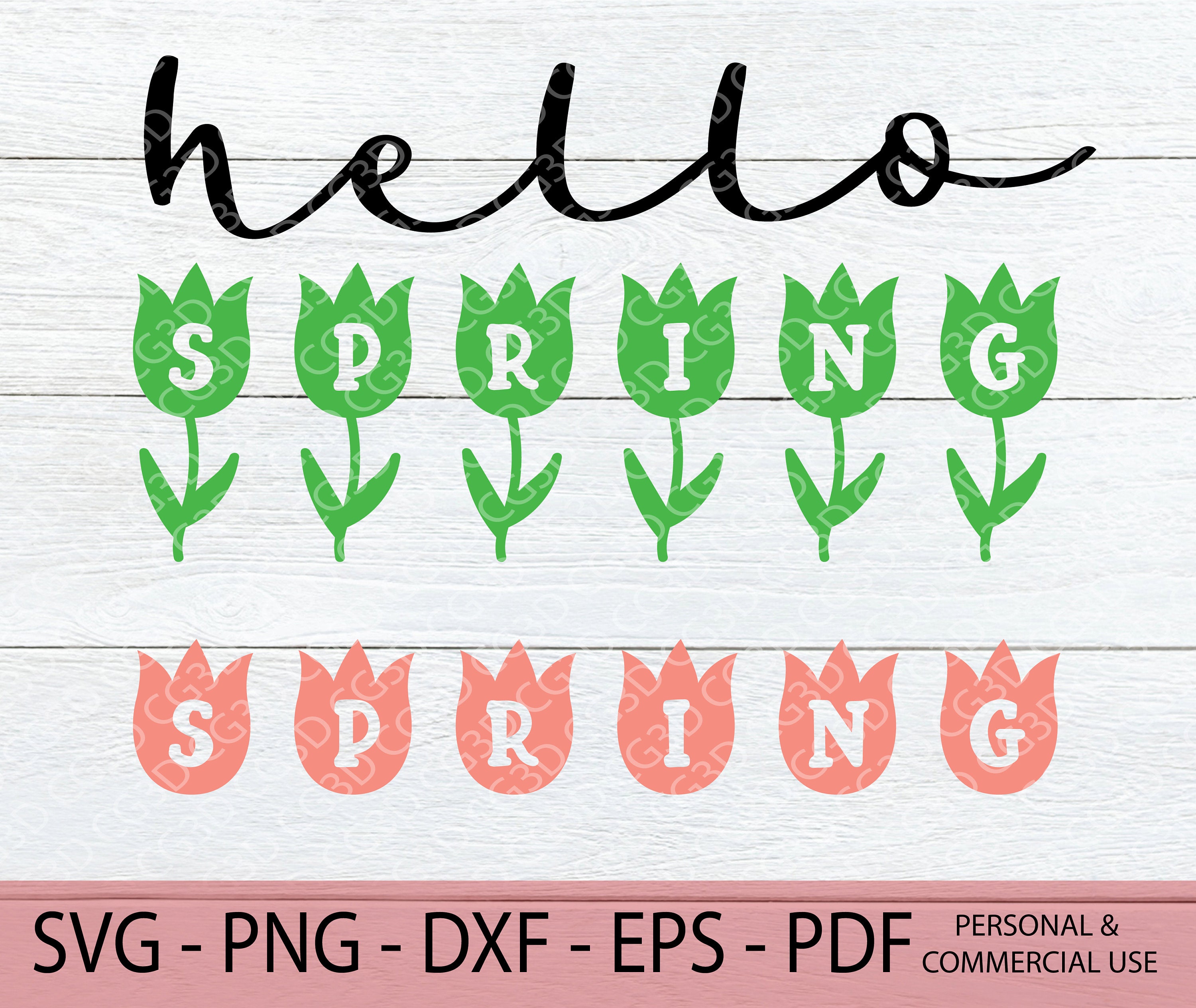 Hello Seasons SVG Bundle Hello Summer SVG Hello Fall Svg | Etsy