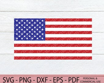 American Flag Heart SVG - Layered Heart SVG - Doodle Heart SVG ...
