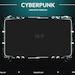 Cyberpunk Cyan Blue Animated Stream Webcam | Glitch Stream Came Border ...