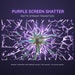 Purple Screen Shatter Matte Stream Transition Screen Breaking Effect ...