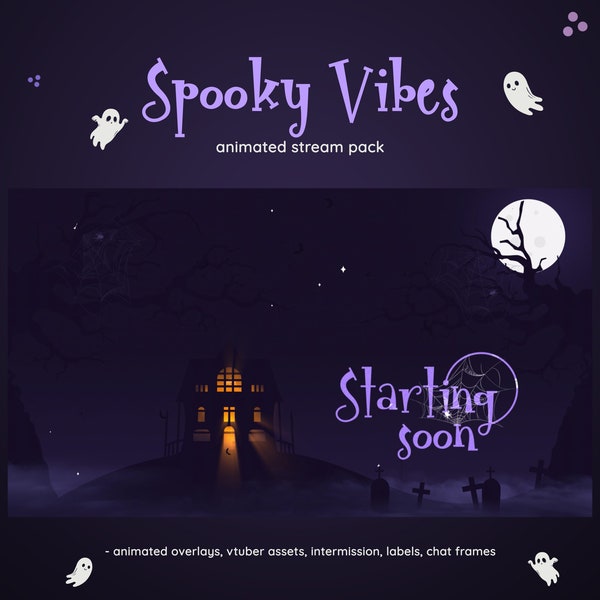 Halloween Scary Overlays - Etsy